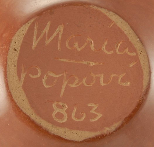 Maria Martinez Pottery Signatures - King Galleries - Scottsdale & Santa Fe