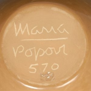 Maria Martinez Pottery Signatures - King Galleries - Scottsdale & Santa Fe
